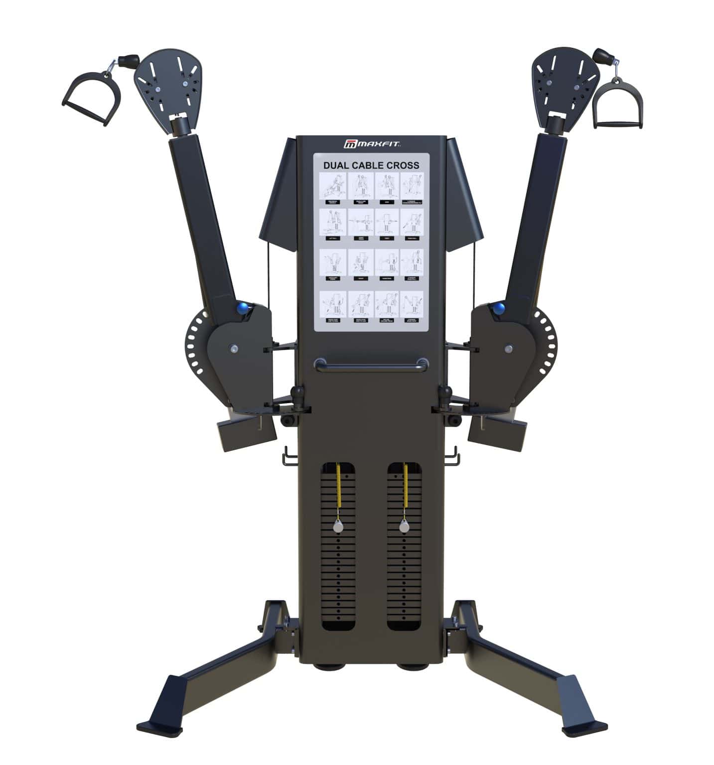 Maxfit Dual Cable Crossover – Max Fitness