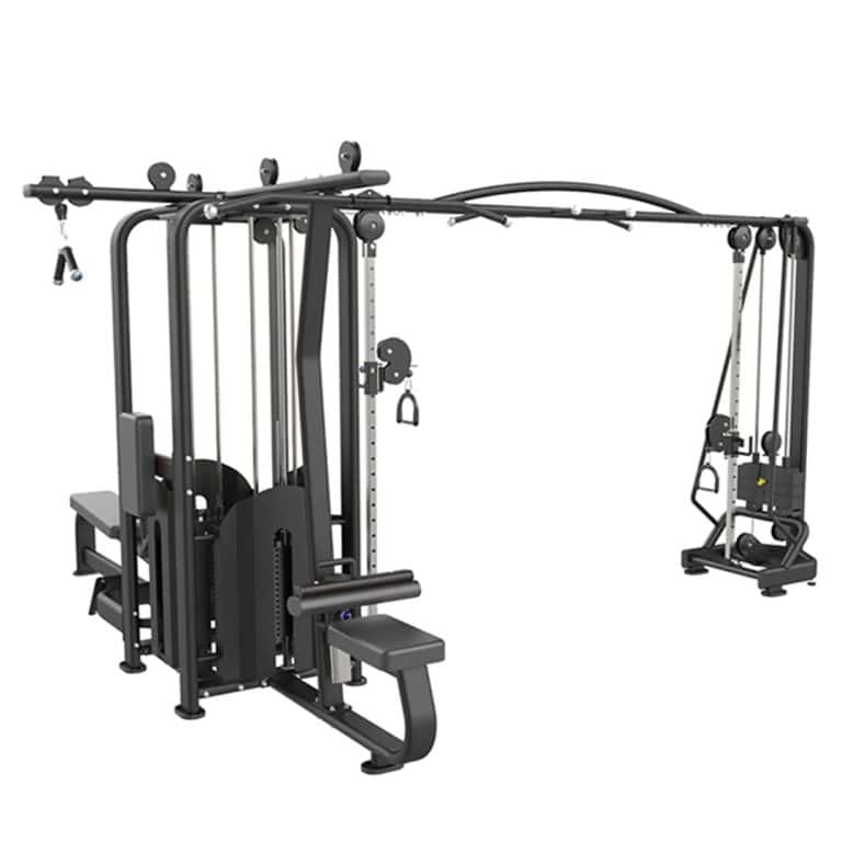 Maxfit Quantum 5-Stations Cable Crossover Multi-Functional Gym Station ...